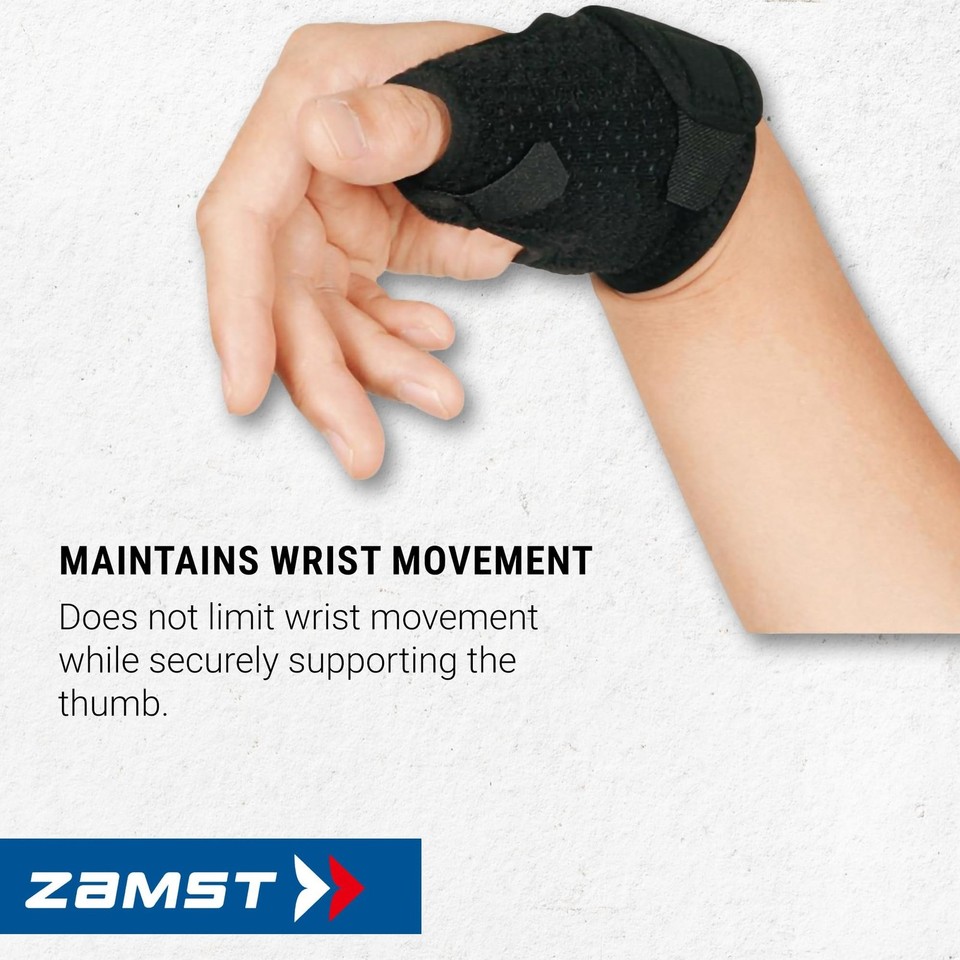 Zamst Thumb Guard - Sports Thumb Spica Splint for Men and Women ...