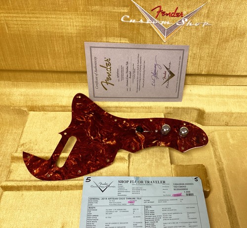 2020 Fender Custom Shop Thinline 52 Telecaster Pickguard with Fat 50 ...