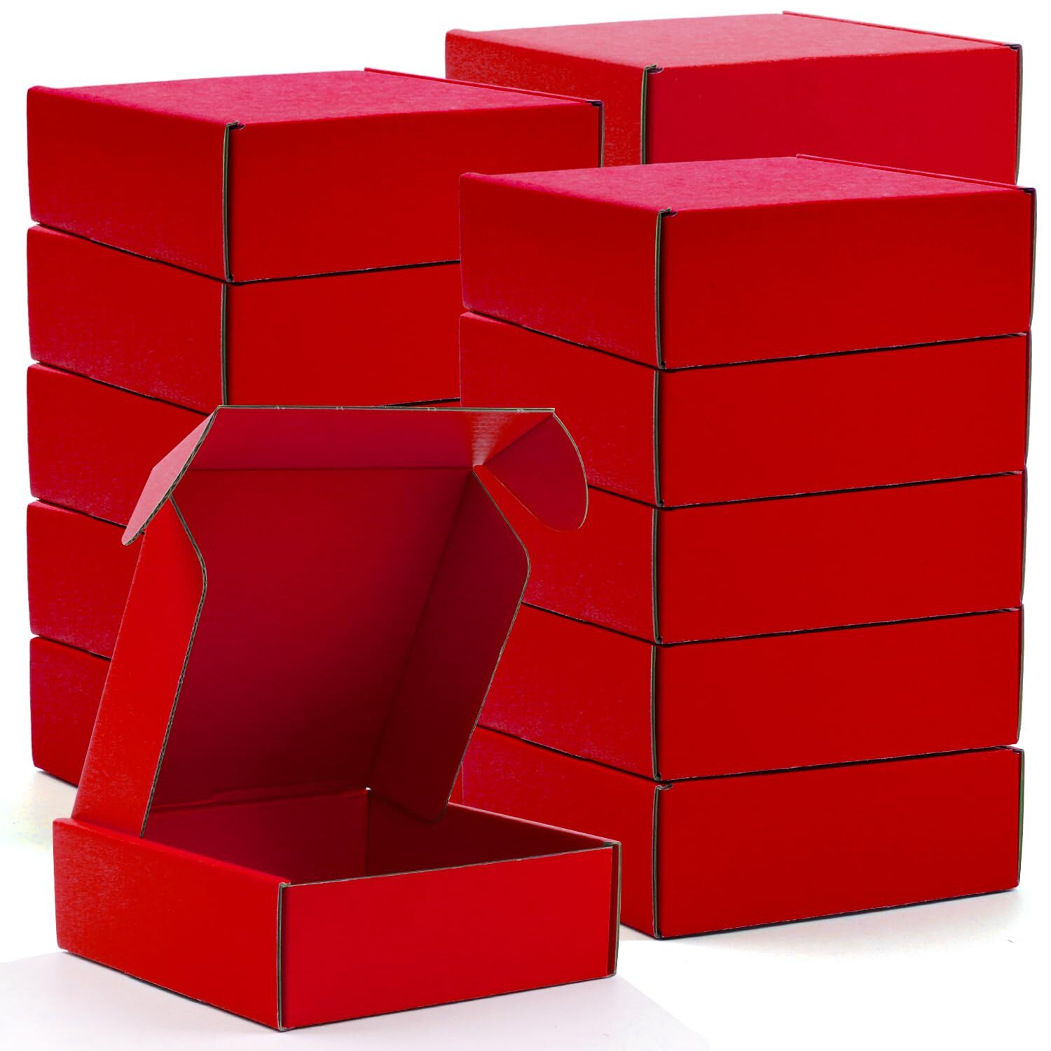 Cardboard Boxes15 Pack Shipping Boxes 6x6x2 Recyclable Mailing Boxes ...