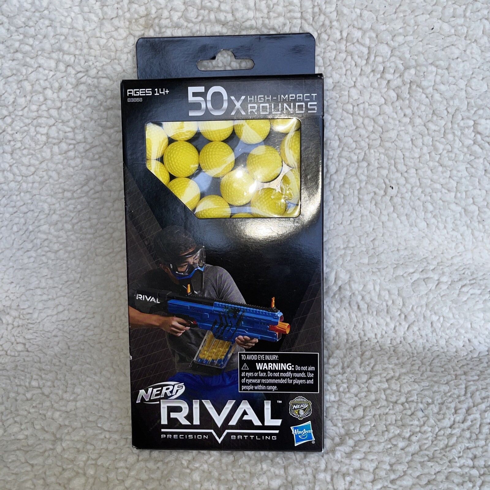 NERF RIVAL PRECISION BATTLING 50x HIGH-IMPACT ROUNDS-NEW IN BOX ...