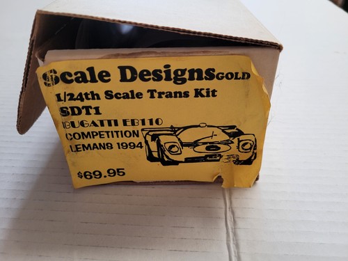 Scale Designs Gold SDT1 Bugatti EB110 1/24 Scale Kit W/ Instructions ...