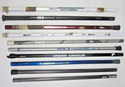10 ATTACK LAX LACROSSE SHAFTS MAVERIK UNION UA COMPOSITE CRANKSHAFT 2 ...
