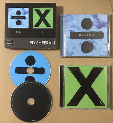 Ed Sheeran Divide & Multiply French Import 2x Cd Album Box Set Rare ...