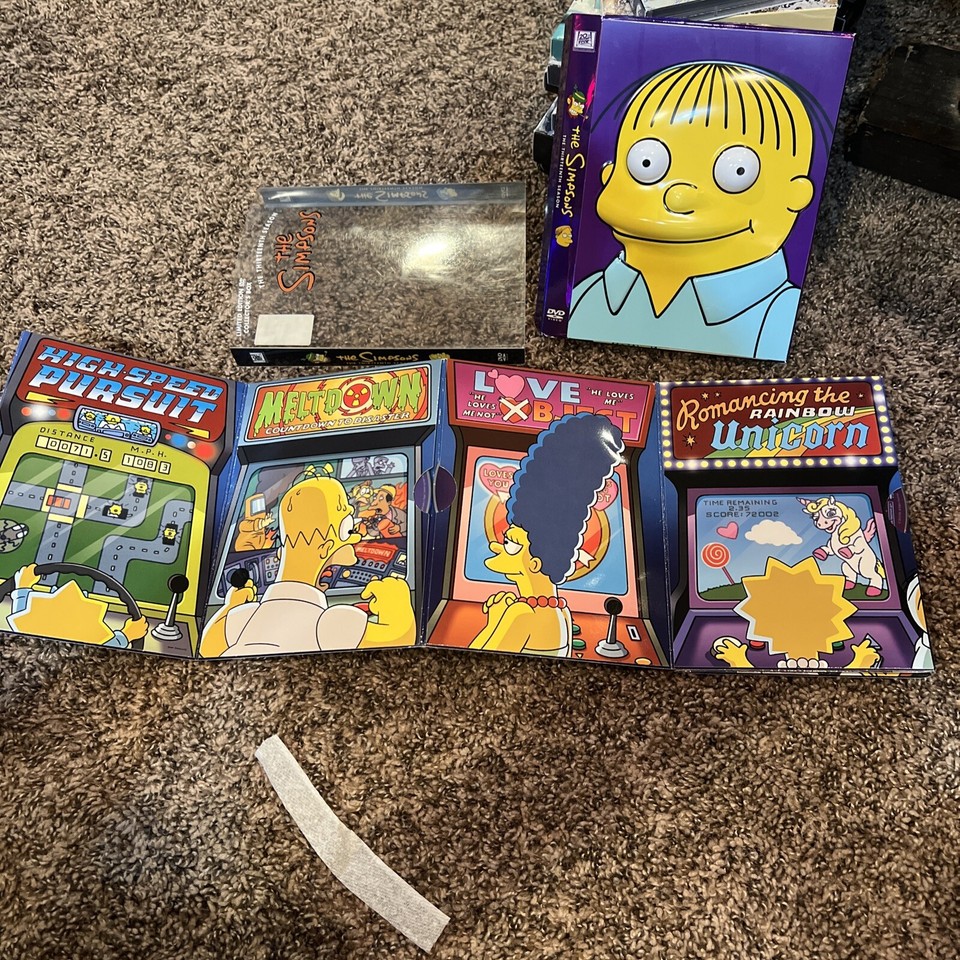 The Simpsons The Thirteenth Season Limited Edition w/Molded Collector’s ...