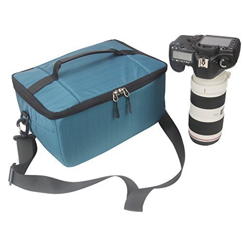 Koolertron Dslr Camera Insert Bag Purse Universal Liner Lens Pouch Blue ...