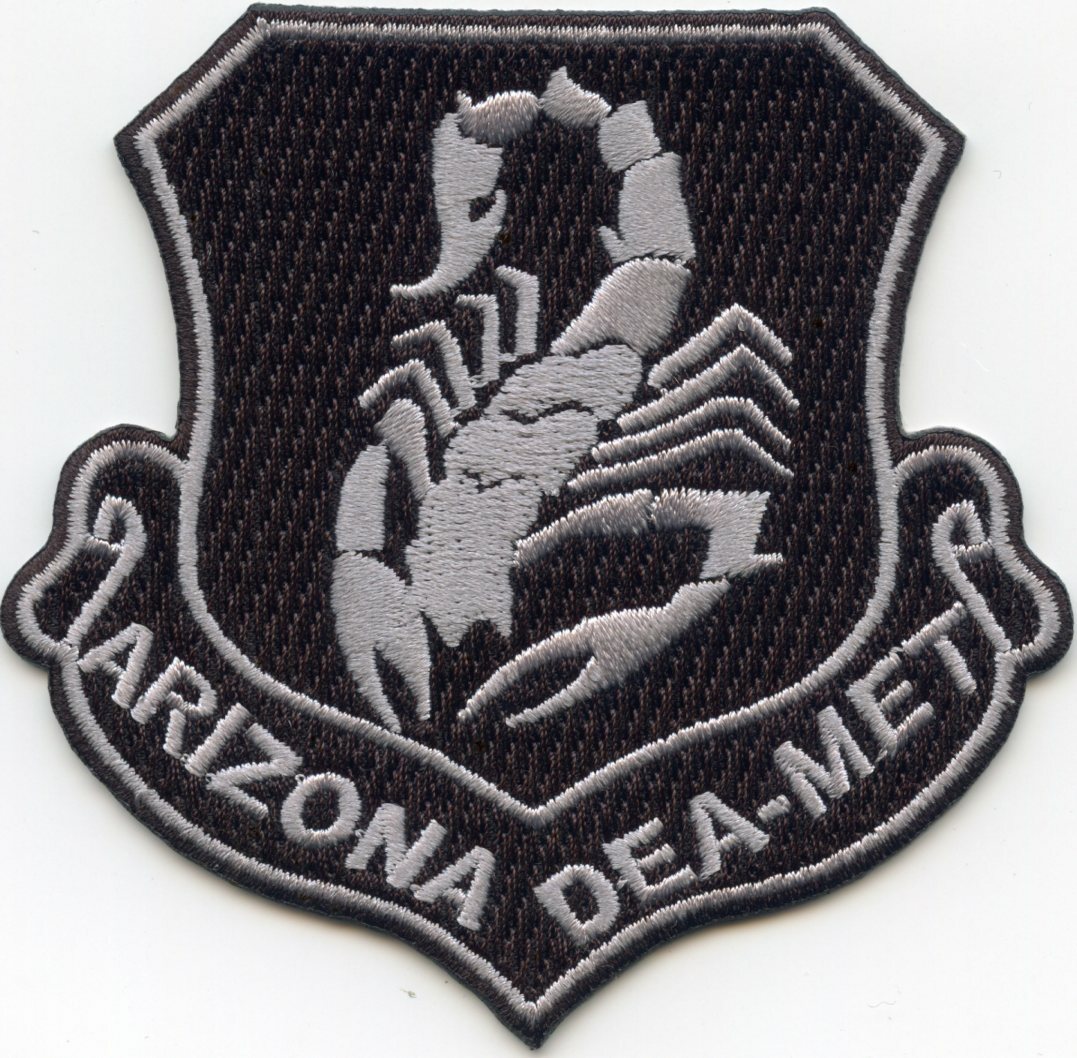 DEA ARIZONA AZ MOBILE ENFORCEMENT TEAM MET Subdued Gray NARCOTICS ...