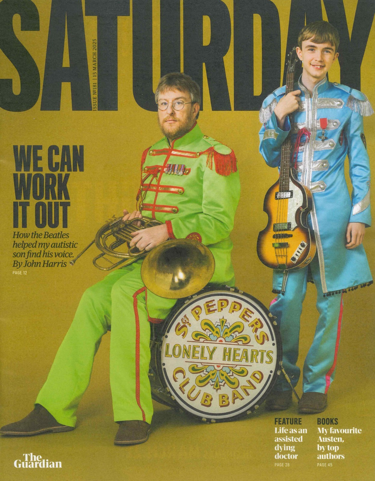 Guardian Sabato Magazine: Beatles, Olly Alexander, Marisa Abela, Musica ...