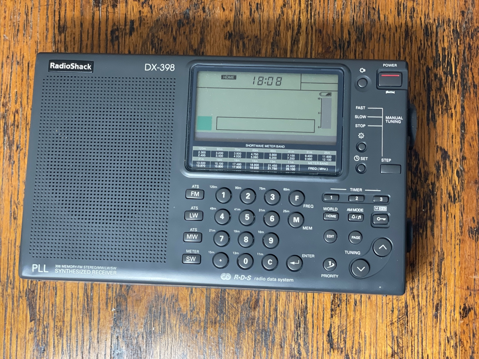 RadioShack DX-398 All Band Shortwave Receiver Radio *Tested* | eBay