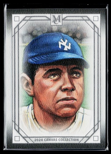 2024 Topps Museum CCR-24 Babe Ruth Canvas Collection | eBay