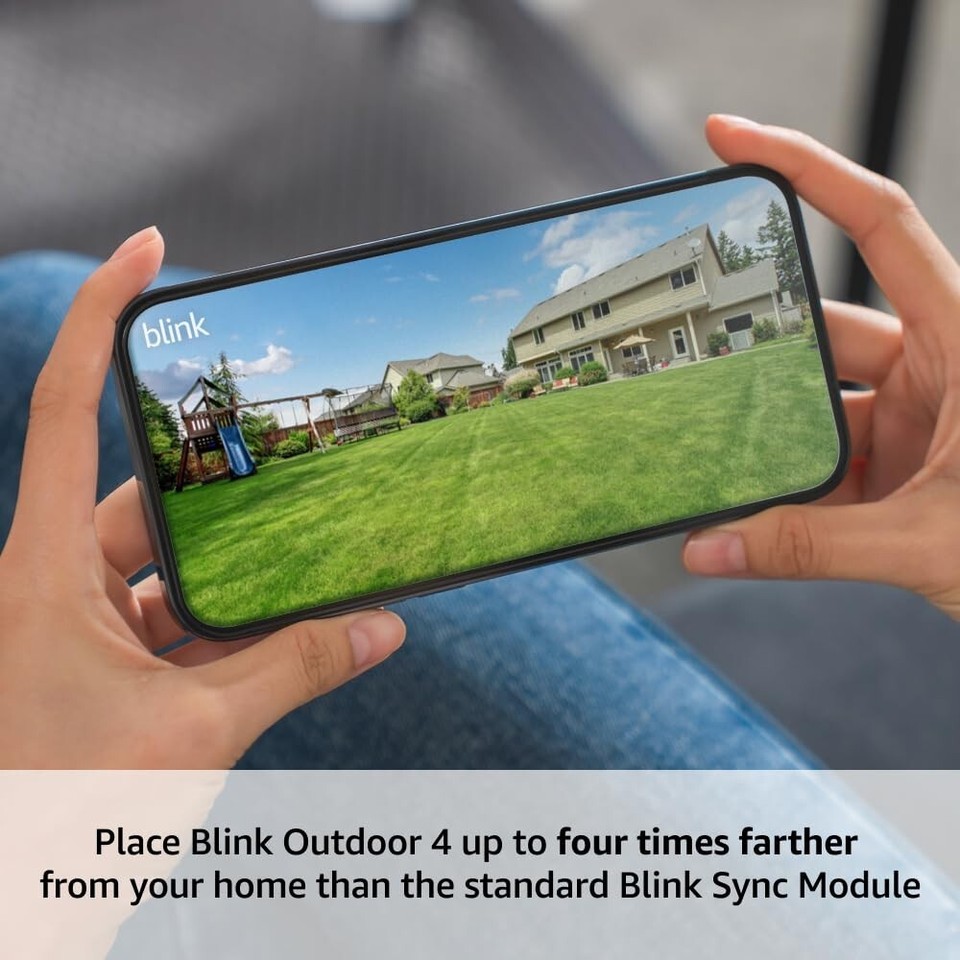 Blink Outdoor 4 Wireless 5 Camera Smart Security System with Sync ...