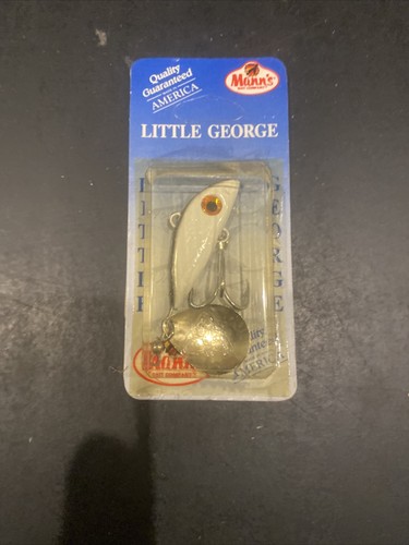 Mann's Little George 3/4oz WB3 White Black | eBay