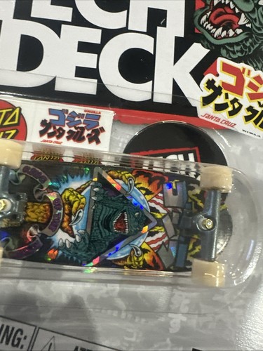 ULTRA RARE Tech Deck GODZILLA X SANTA CRUZ Fingerboard Lot 2 | eBay