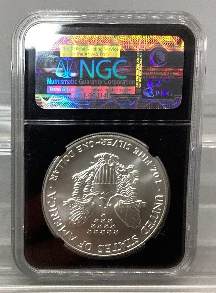 1992 American Silver Eagle - NGC - MS 69 | eBay