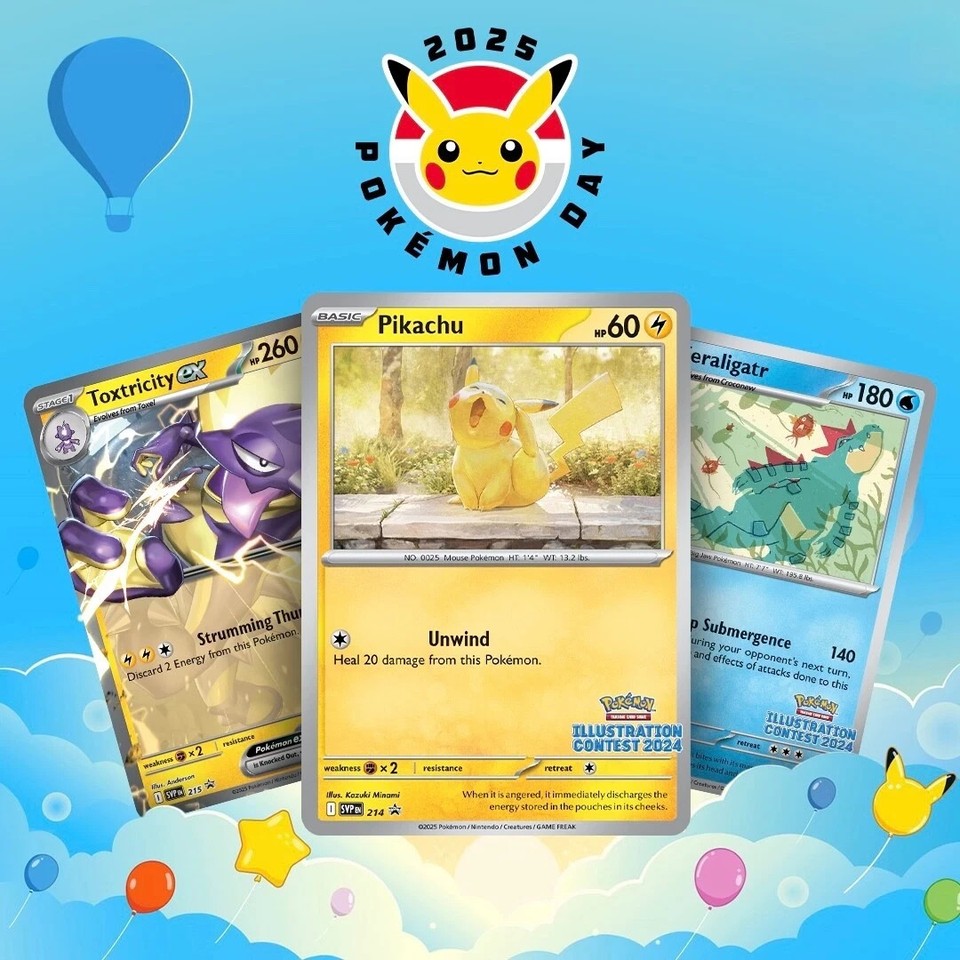 Sealed Set/Pack Pokémon 2024 Illustration Contest TCG PROMO Cards ...