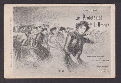 Jugendstil Art Nouveau Künsler Ansichtskarte Henri Turot Le Proletariat ...