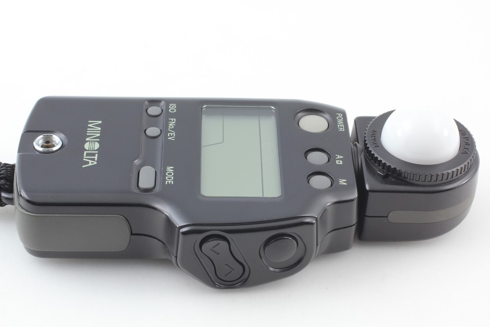 [Exc+5 w/CASE,STRAP] Minolta Auto Meter IV F IVF Light Exposure Meter ...