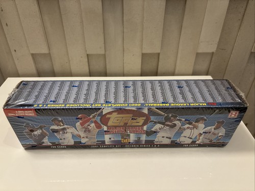 2001 Topps Baseball Complete Set Series 1 & 2 - 790 Cards SEALED + 5 ...