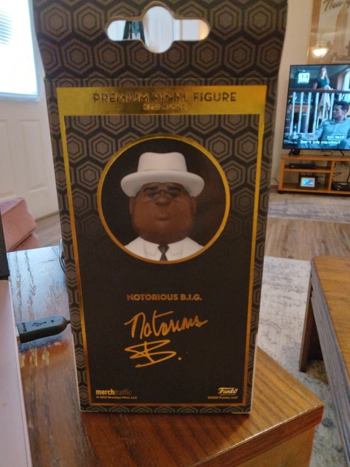 Funko Gold Notorious B.I.G. Premium Vinyl Figurine NIP | eBay
