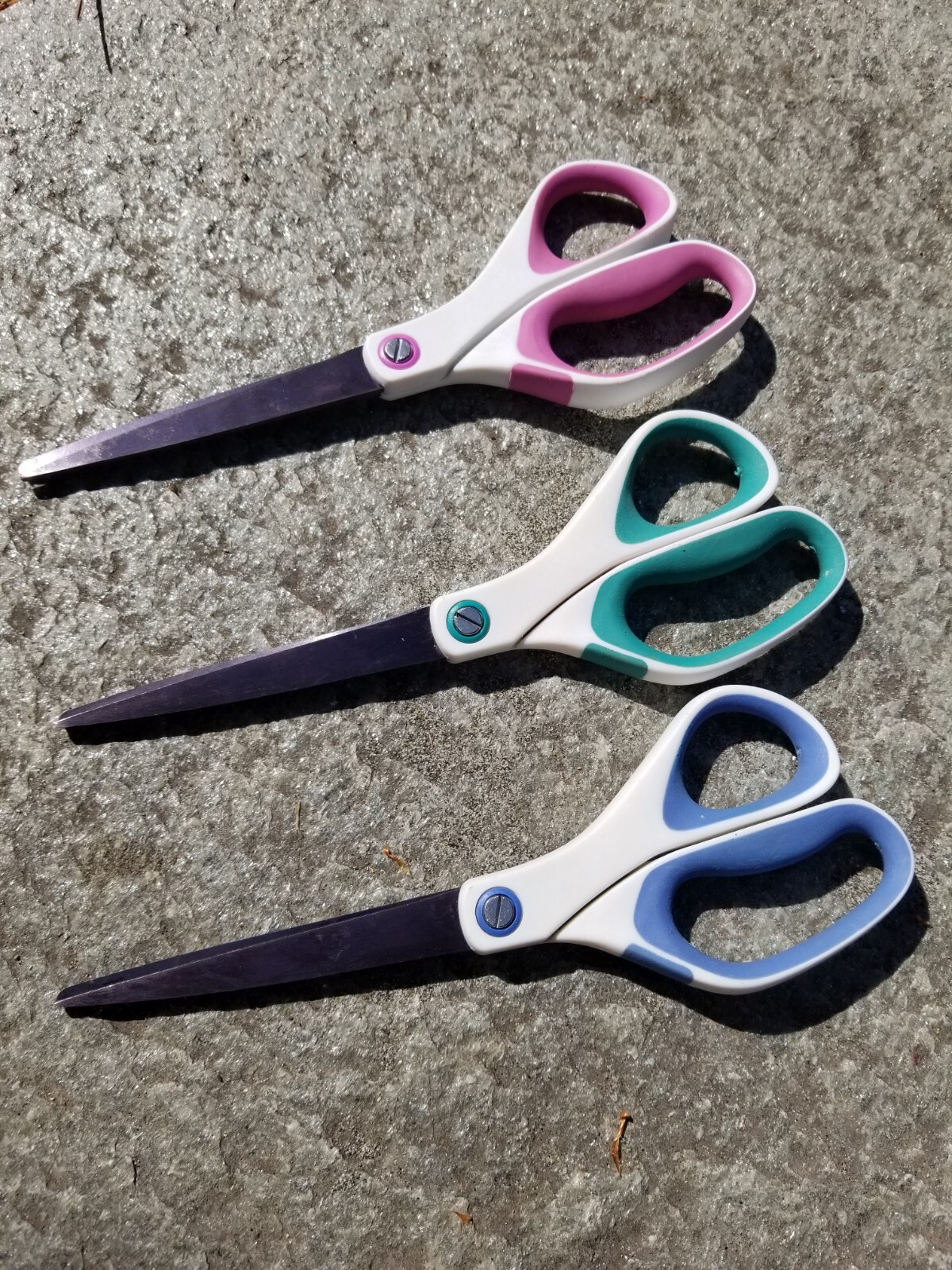 (3) Titanium 3M Scotch Precision Ultra Edge 8" Scissors Lifetime ...