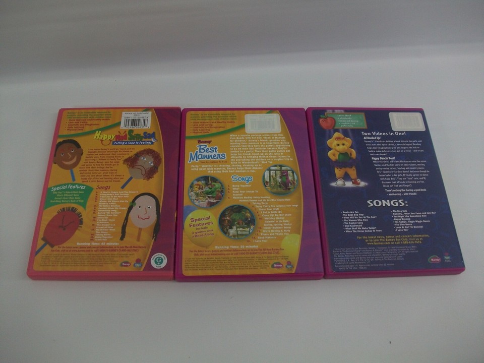 Barney Imagination Collection DVD Box Set 45986314772| eBay