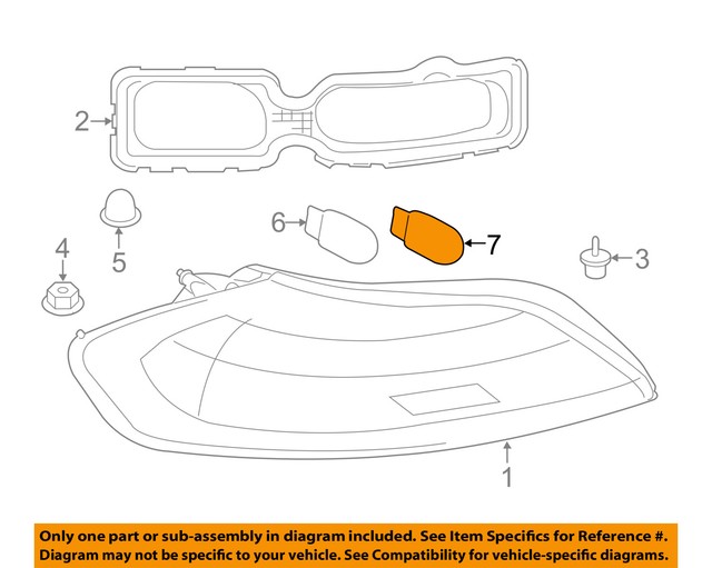 BMW Rear Light W16w Bulb Socket Original 63216916471 for sale online | eBay