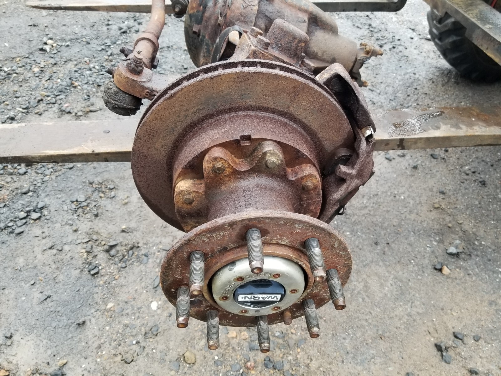 86-91 Kingpin Ford F350 Front Dana 60 Axle Assembly DRW 4.10 | eBay