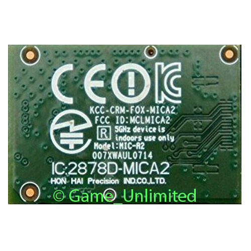 GamePad NINTENDO WII U / WIFI Bluetooth Module Logic Board CHIP IC ...