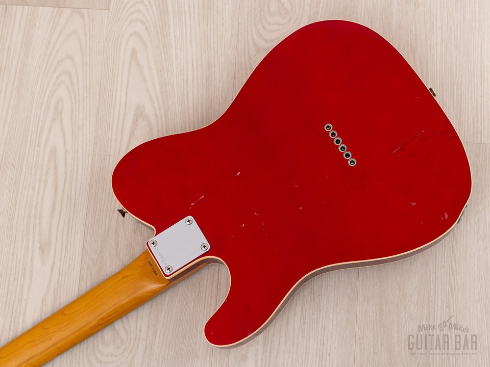 1989 Fender Telecaster Custom ‘62 Vintage Reissue TL62B-650 Candy Apple ...