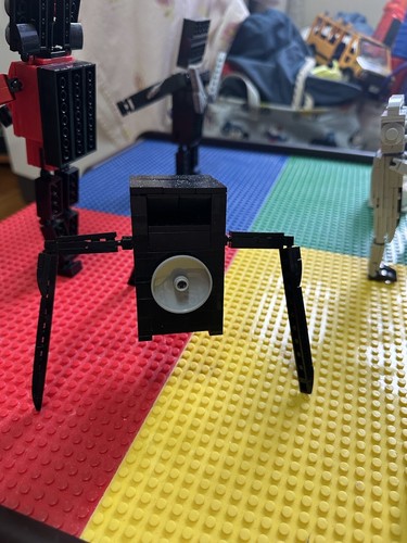 Skibidi Toilet Action Figures Building Block Toys. Spider Stereo Man | eBay