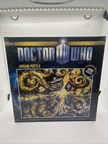 Doctor Who BBC Exploding Tardis 1000 Piece Van Gogh Jigsaw Puzzle New ...