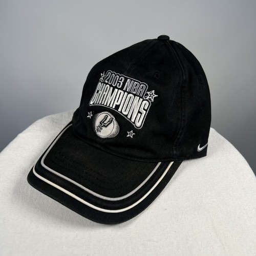 Nike San Antonio Spurs 2003 NBA Champions Official Locker Room Hat Cap ...