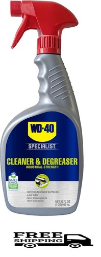 WD-40 Specialist Cleaner & Degreaser, Multi-Surface Cleaning Solution, 32 OZ | eBay