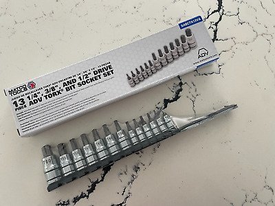 Sealed In Box Matco 13 Pc Adv Torx Bit Socket Set (1/4", 3/8", 1/2 ...