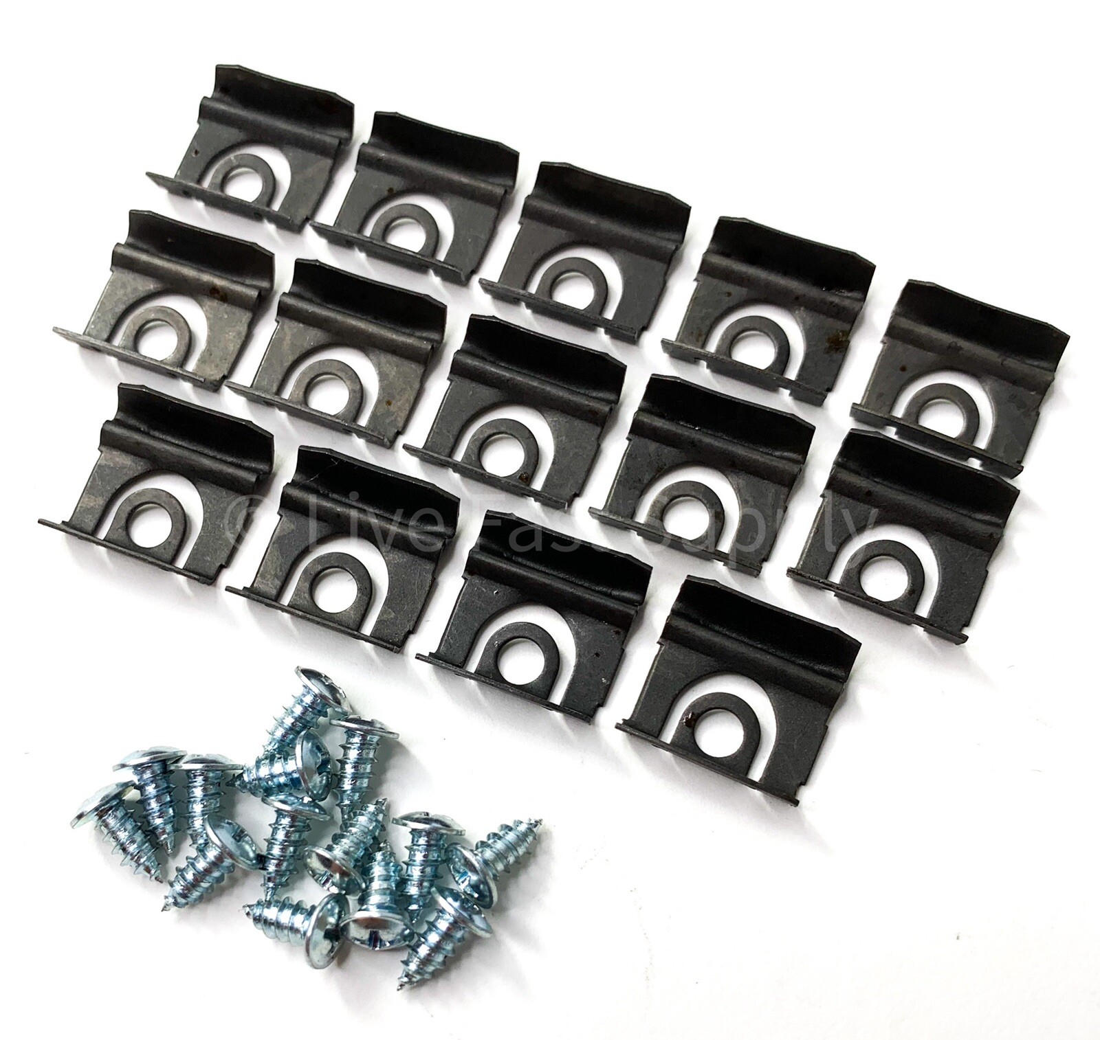 Windshield Molding Trim Clips & Screws For 1965 Ford Mustang ...