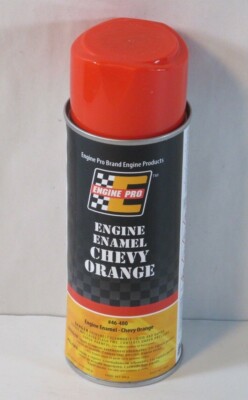 Engine Pro 46-480 Engine Enamel Paint Chevrolet Chevy Orange 12oz Can ...