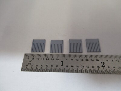 OPTICAL V-GROOVE FIBER OPTICS SILICON WAFER TRENCH OPTICS AS PICTURED ...