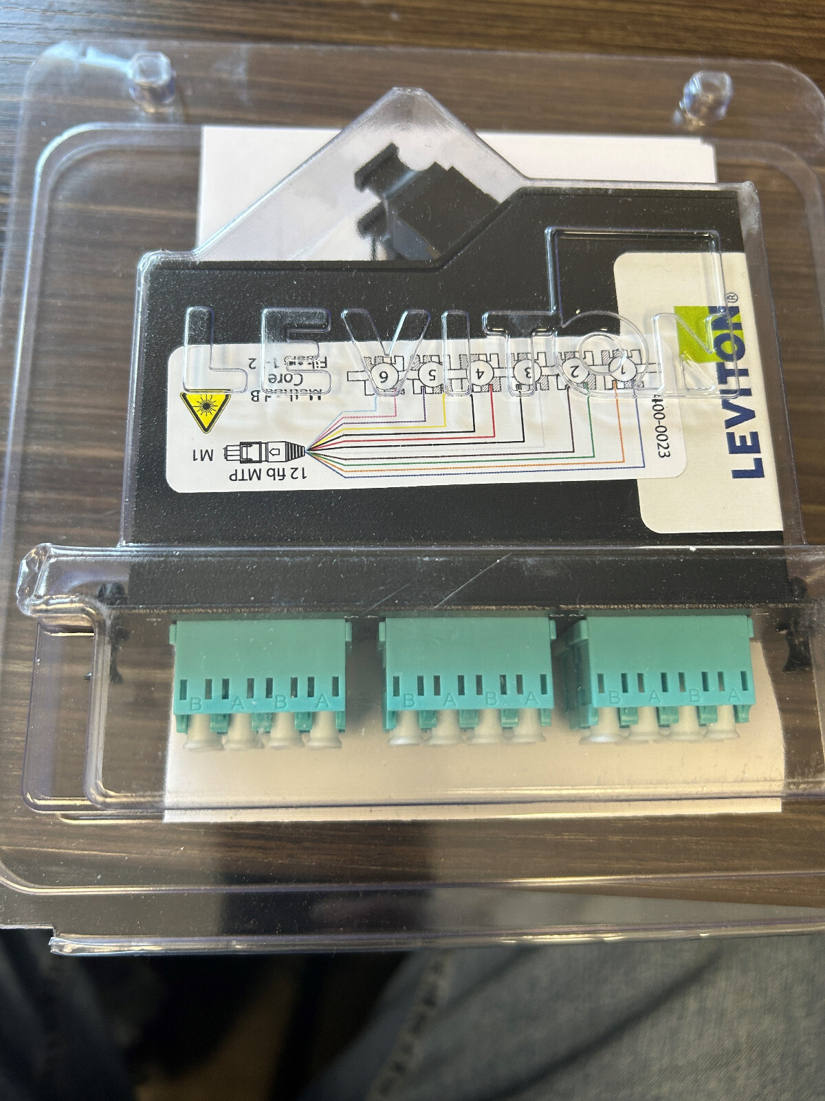 Leviton SDX Fiber Optic Cassette - Multimode OM4 (10G) 24 Fiber - LC | eBay