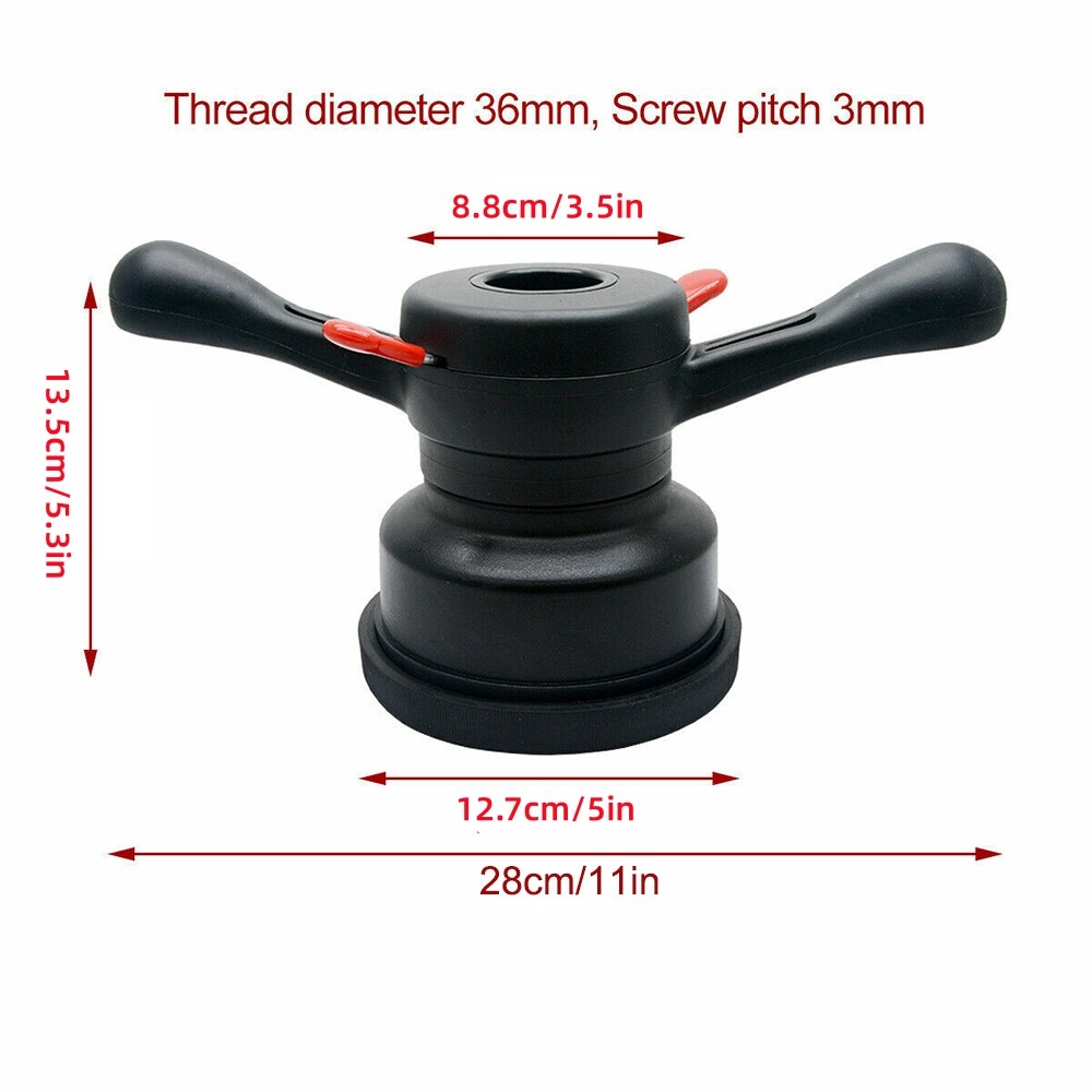 36mm 3mm Wheel Balancer Quick Release Hub Wing Nut Tire Change Tools ...