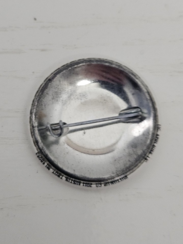 The California Raisins Vintage Button Pin Dancing Raisin Pinback White ...