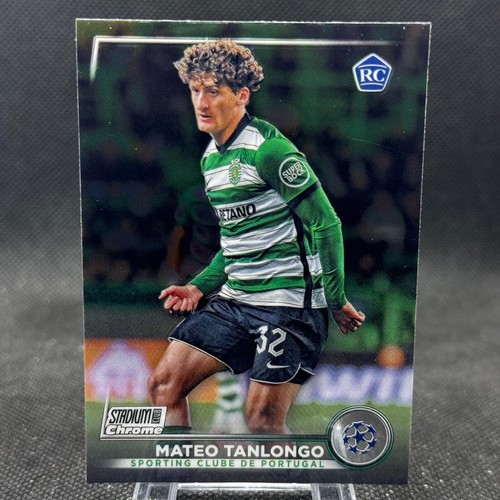 2022-23 Stadium Club Chrome Mateo Tanlongo Base Rookie Sporting CP #25 ...