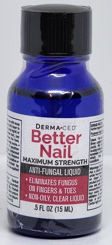 Dermaced Better Nail Maximum Strength Anti-Fungal Solution Liquid ...