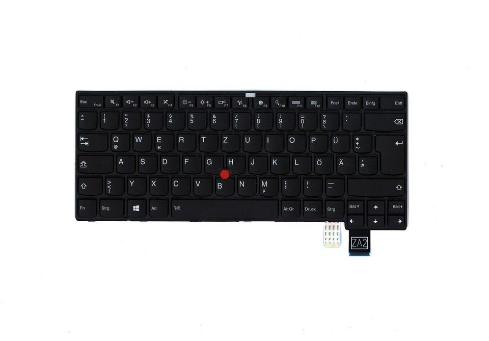 Lenovo ThinkPad T460p Keyboard German Black Backlit 00UR407 | eBay