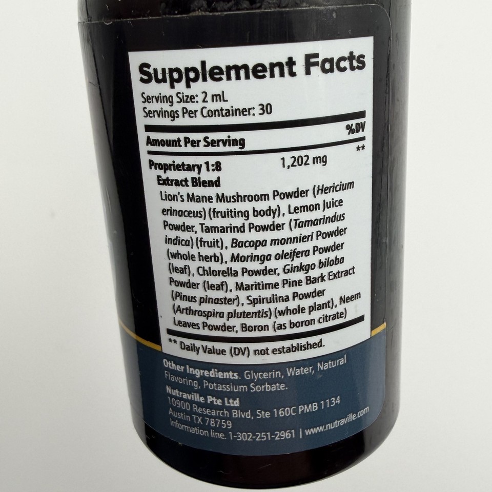 Pineal Guardian X Dietary Supplement Drops 2 fl oz (60ml) Brain Support ...
