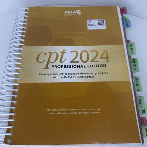 CPT 2024 Professional Edition by AMA American Medical Association ...