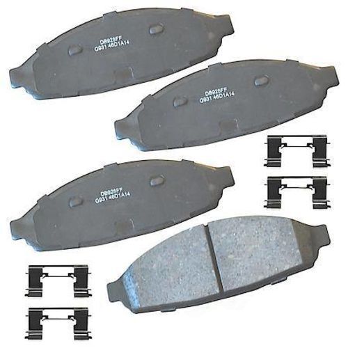 Disc Brake Pad Set-Premium Gold Ceramic Front Brake Pads CARQUEST ...