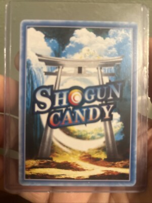 ***RARE*** Shogun Candy Akimasa’s Gunbai card. Perfect Conditions | eBay
