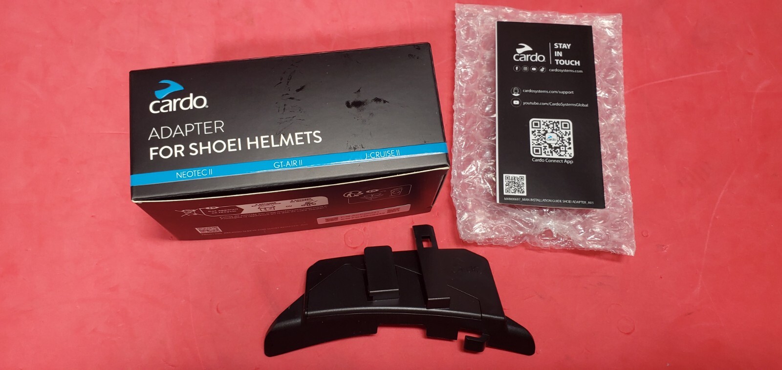 RXUS Cardo Packtalk Edge Neo Custom Adapter 4 Shoei Neotec-2 GT-Air-II ...