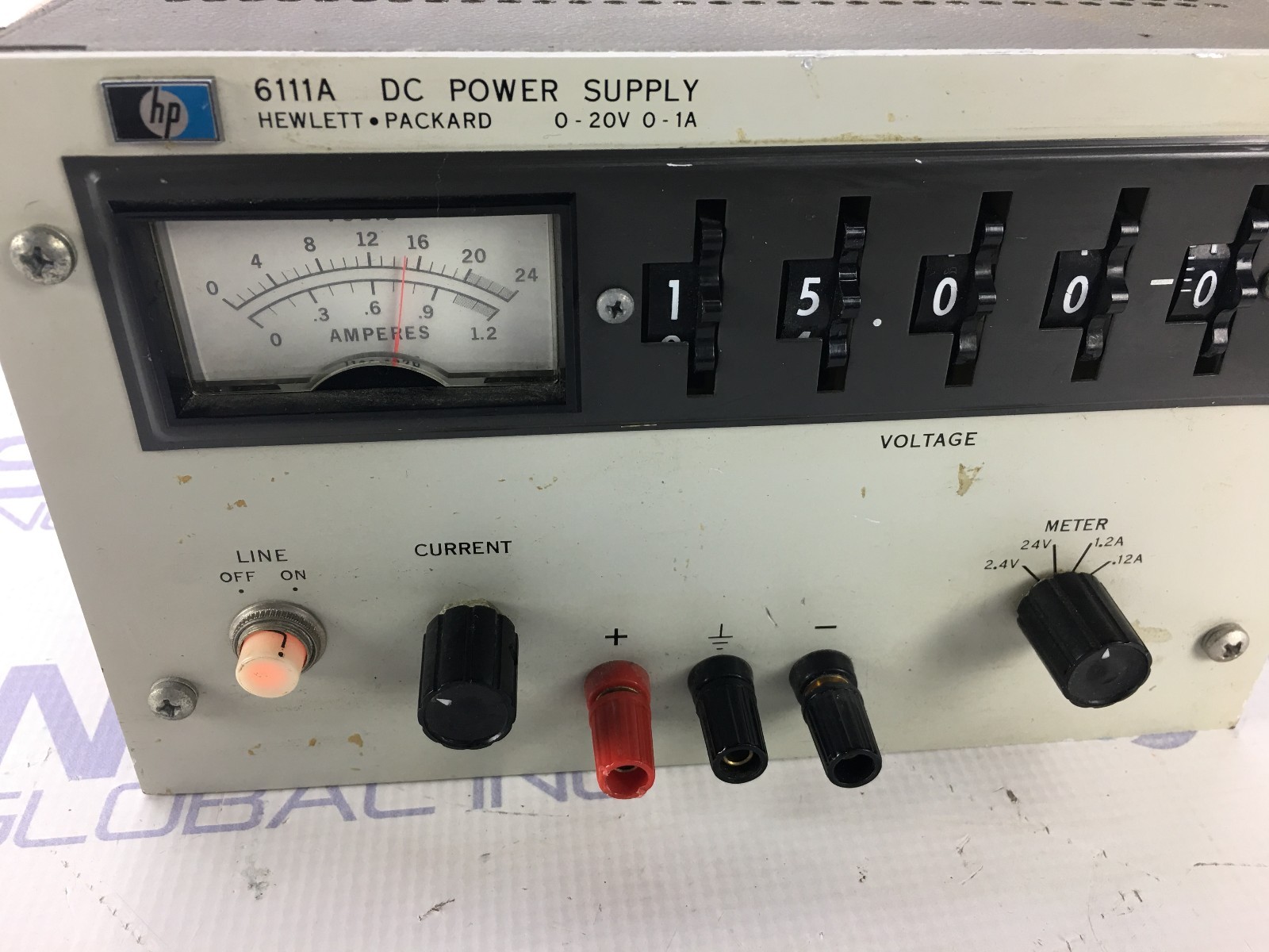 Vintage HP Hewlett Packard 6111A DC Power Supply J702 for sale online ...