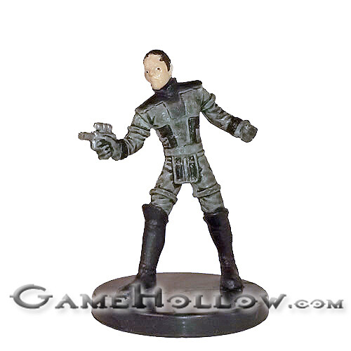 Star Wars Miniatures Legacy of the Force JAGGED FEL #24 Imperial Pilot ...