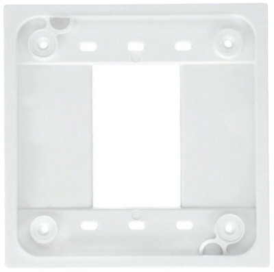 ⚡️Hubbell HBL4APW White 4-Plex Hospital Grade Receptacle Adapter Plate ...